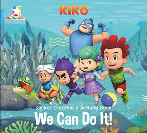 Opredo Sticker Creative & Activity Book Kiko: We Can Do It!